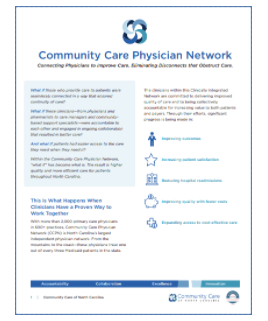 CCNC and Primary Care | Community Care of North Carolina
